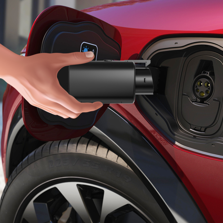 NACS Charger To J1772 Vehicle | AC | The Stellar Pro Plug – A2Z EV