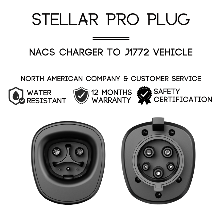 NACS Charger To J1772 Vehicle | AC | The Stellar Pro Plug – A2Z EV